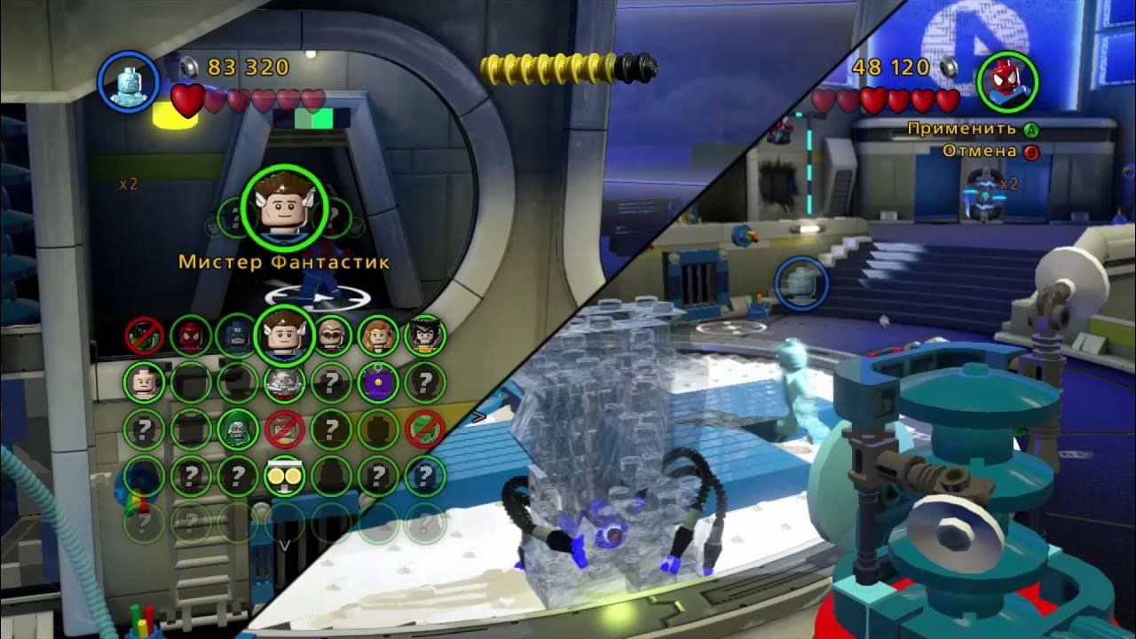MARVEL Лего Герои прохождение свободная игра уровень 2 - YouTube