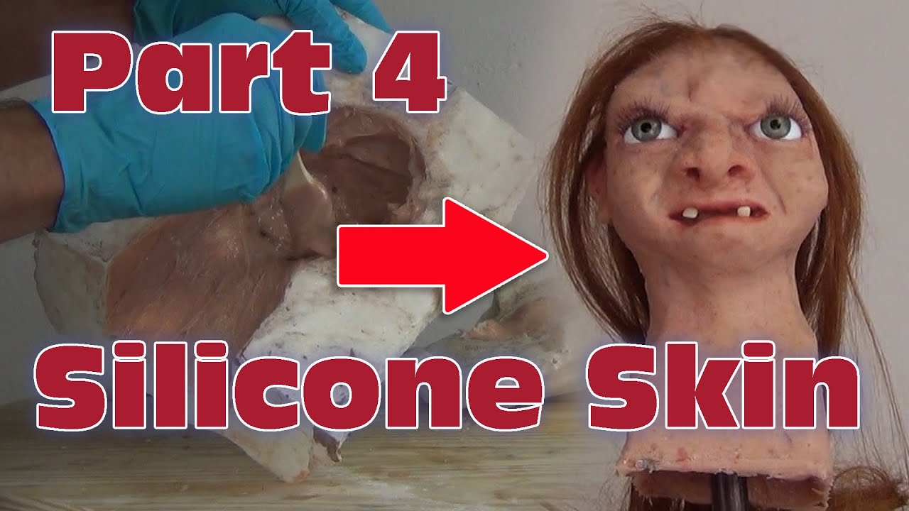 Casting Realistic Silicone Skin: Silicone Bust Part 4 - YouTube