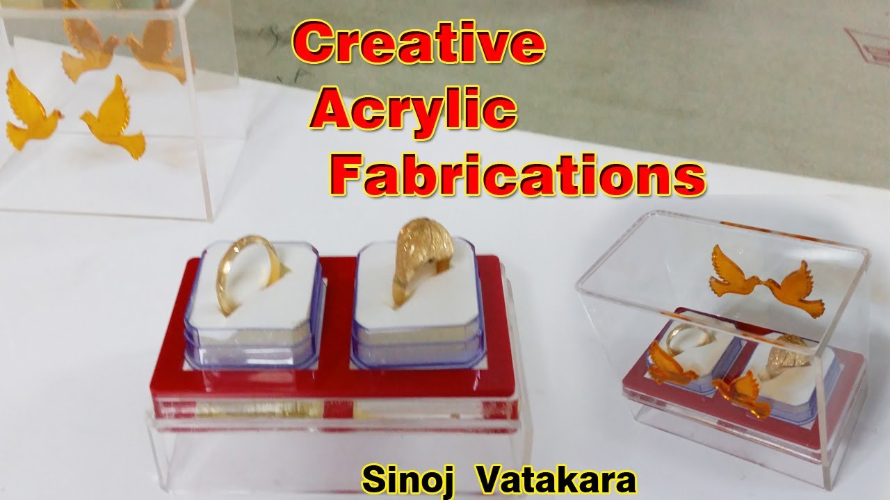 Acrylic gift items - YouTube