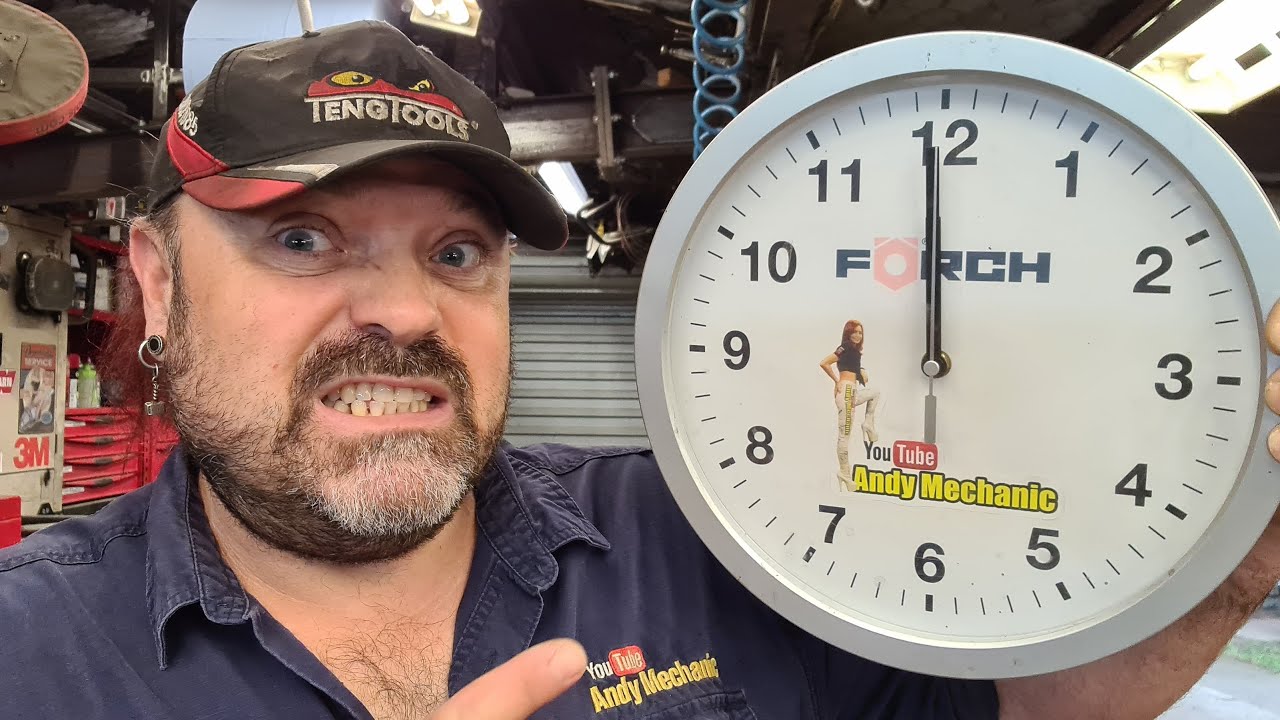 Andy Mechanic is live! Clocks changed & I forgot!! New vehicle, Special ...