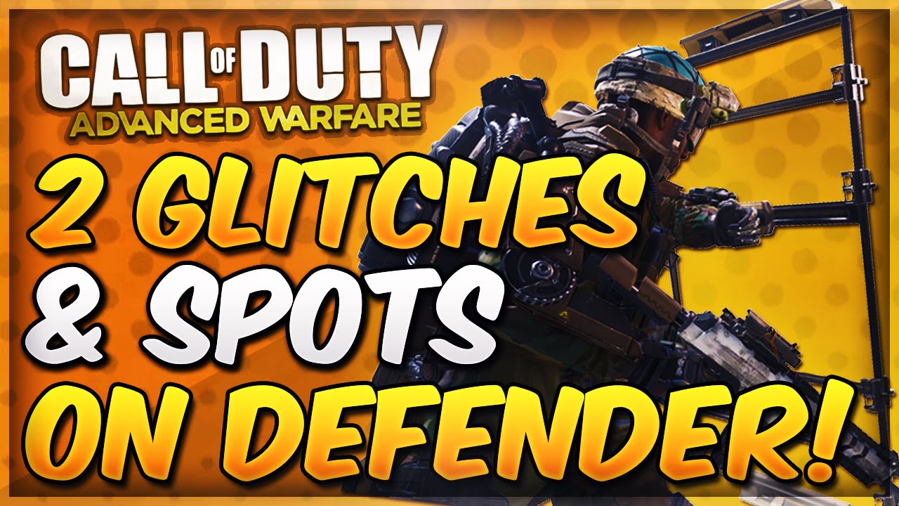 COD Advanced Warfare - 2 Glitches & Hiding Spots on Defender (AW Glitch ...