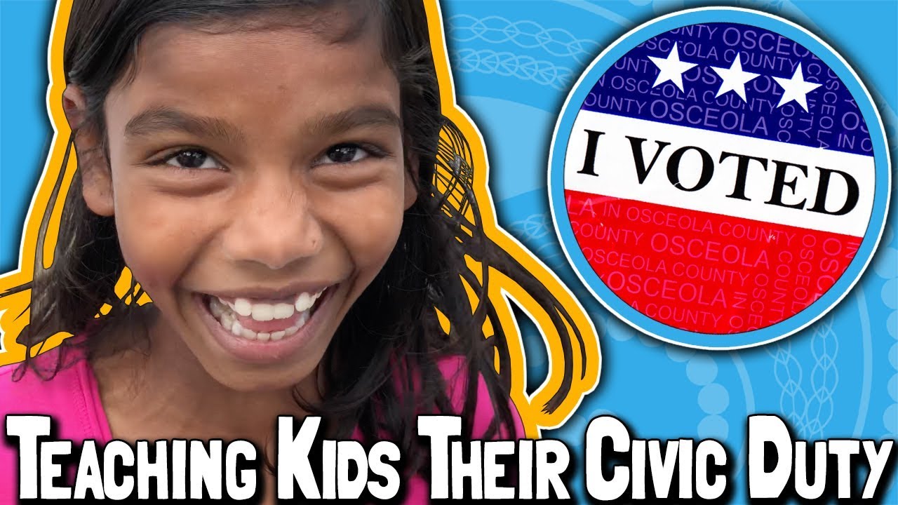 Teaching Kids Their Civic Duty 🇺🇸 // Teaching Kids How to Vote - YouTube