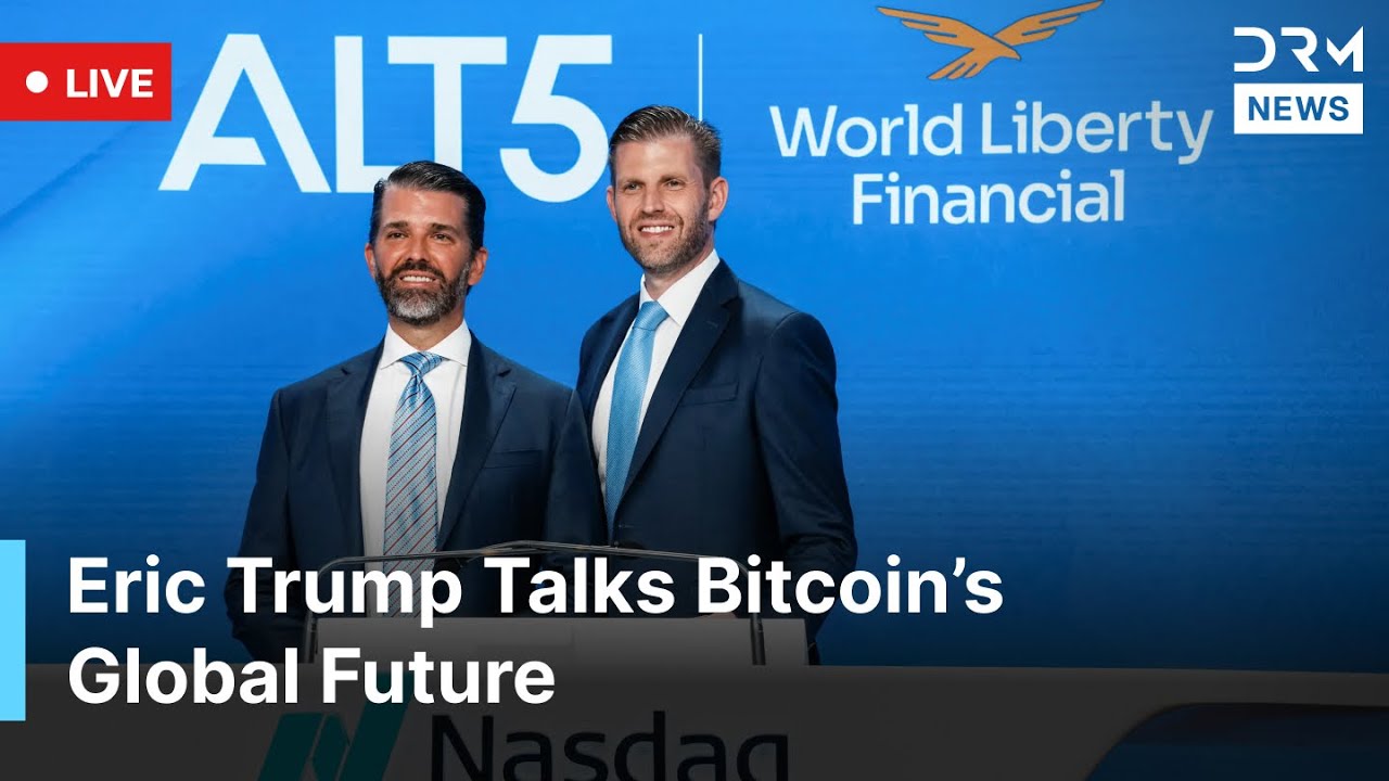 LIVE: Eric Trump Speaks at Bitcoin Asia Conference 2025 in Hong Kong ...