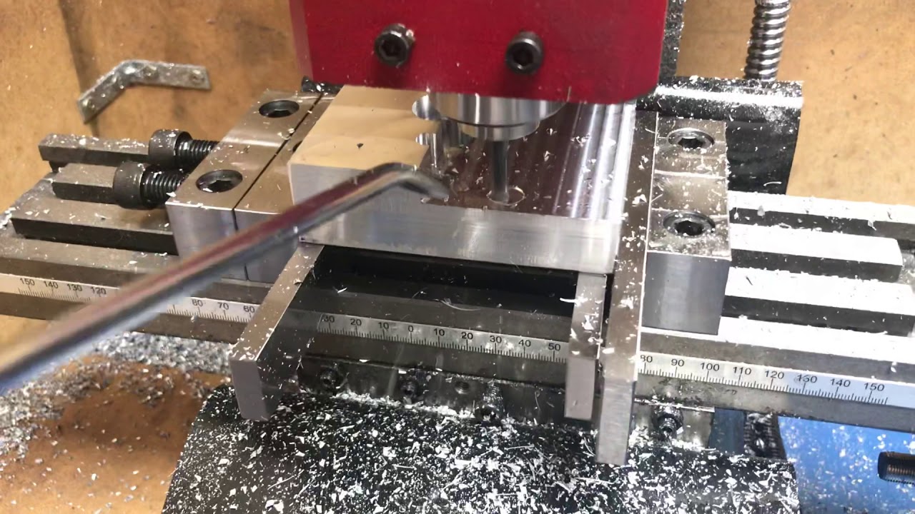 Making x stepper mount bracket for sieg sx2 mini mill - interpolating ...