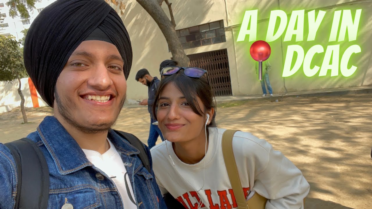 A day in DCAC || Delhi college of arts and commerce vlog - YouTube