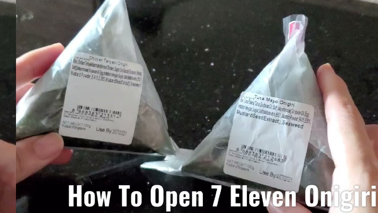 How To Open 7 Eleven Onigiri - YouTube
