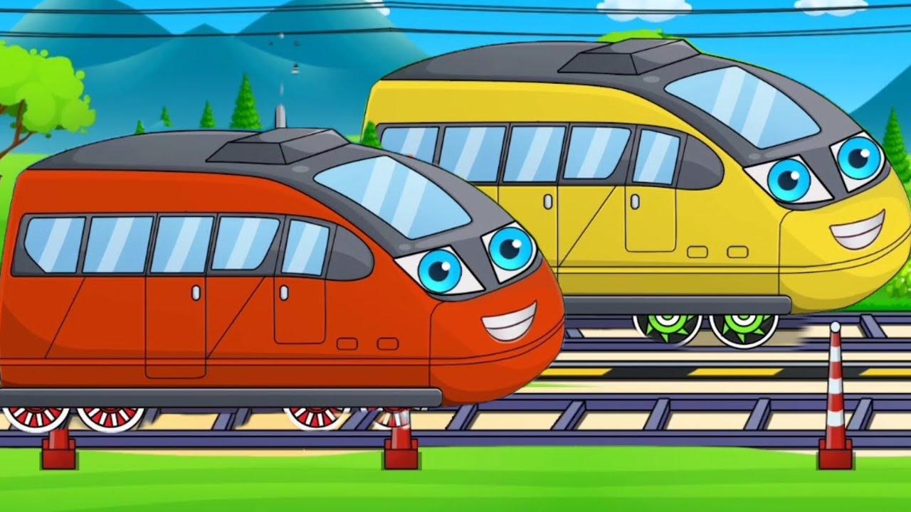 Animation wash train : wash fast train - YouTube