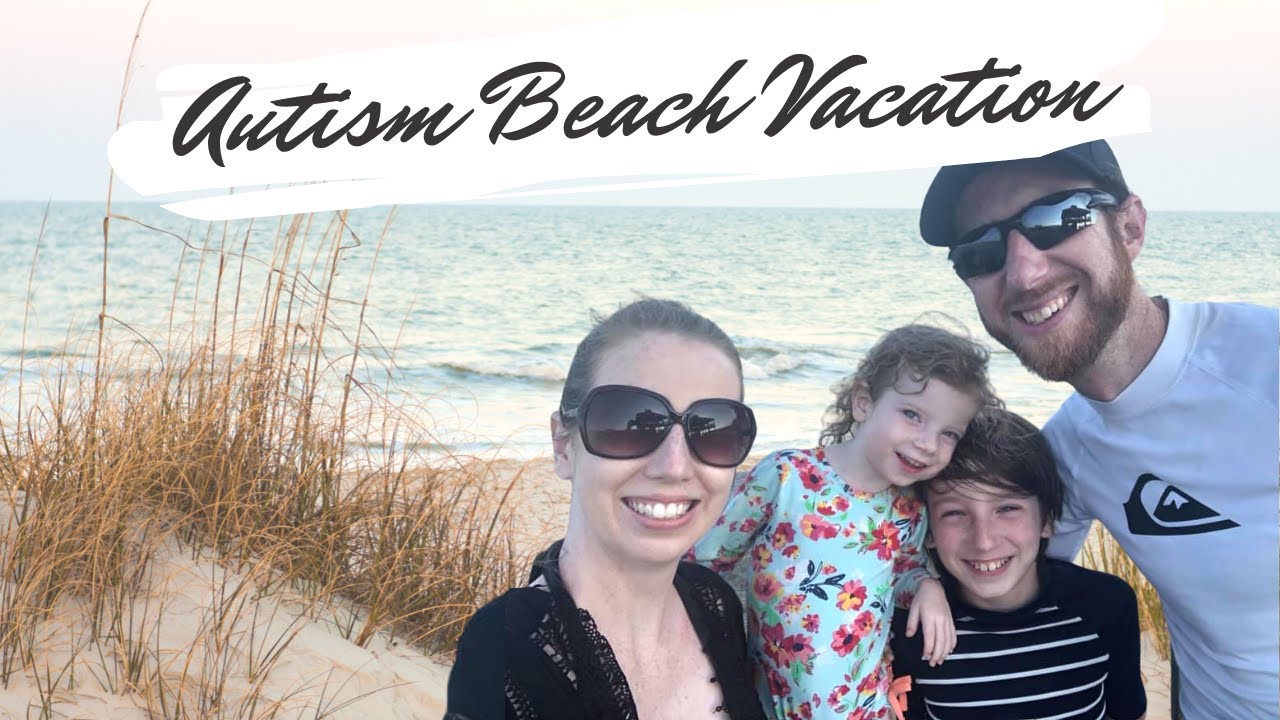 AUTISM BEACH VLOG | Autism Day In Life On Vacation | Autism Mom Life ...