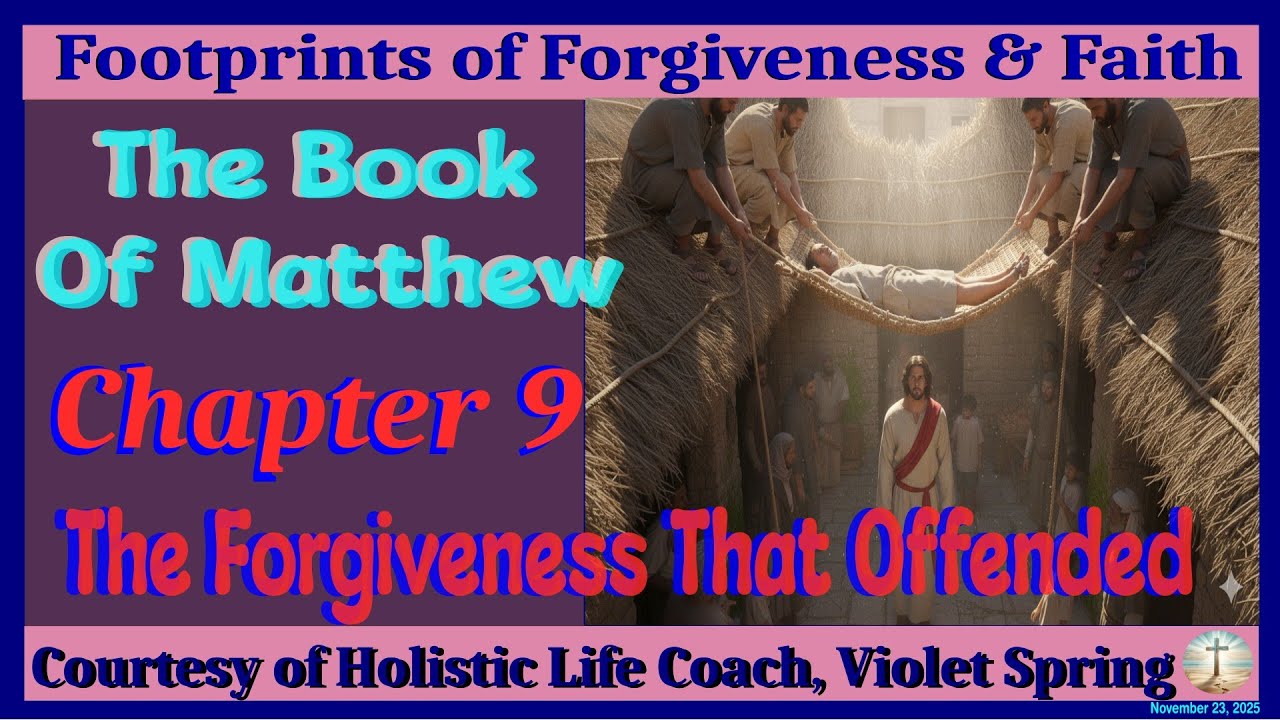 The Book Of Matthew-Chapter 9: The Forgiveness That Offended - YouTube