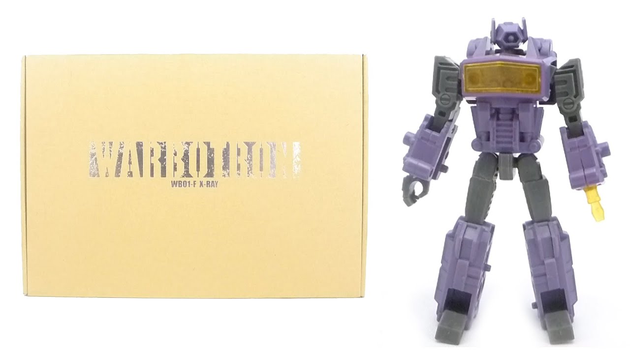 Warbotron - WB01-F - X-RAY Full Toy Review - YouTube