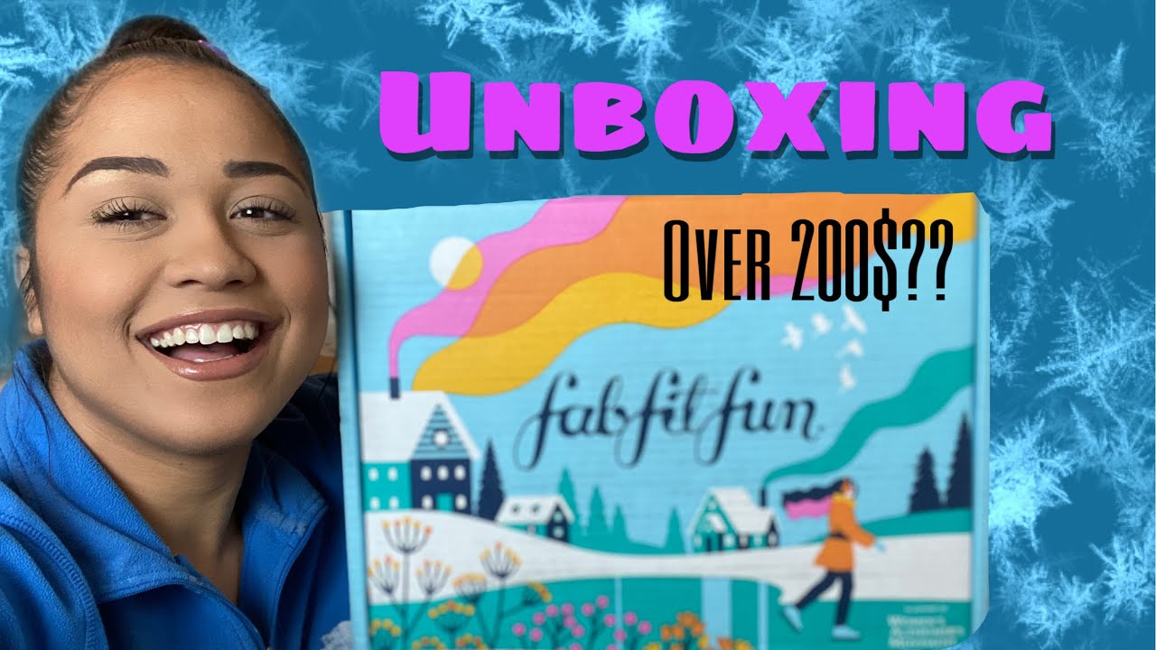 Fab Fit Fun WINTER subscription Box! - YouTube