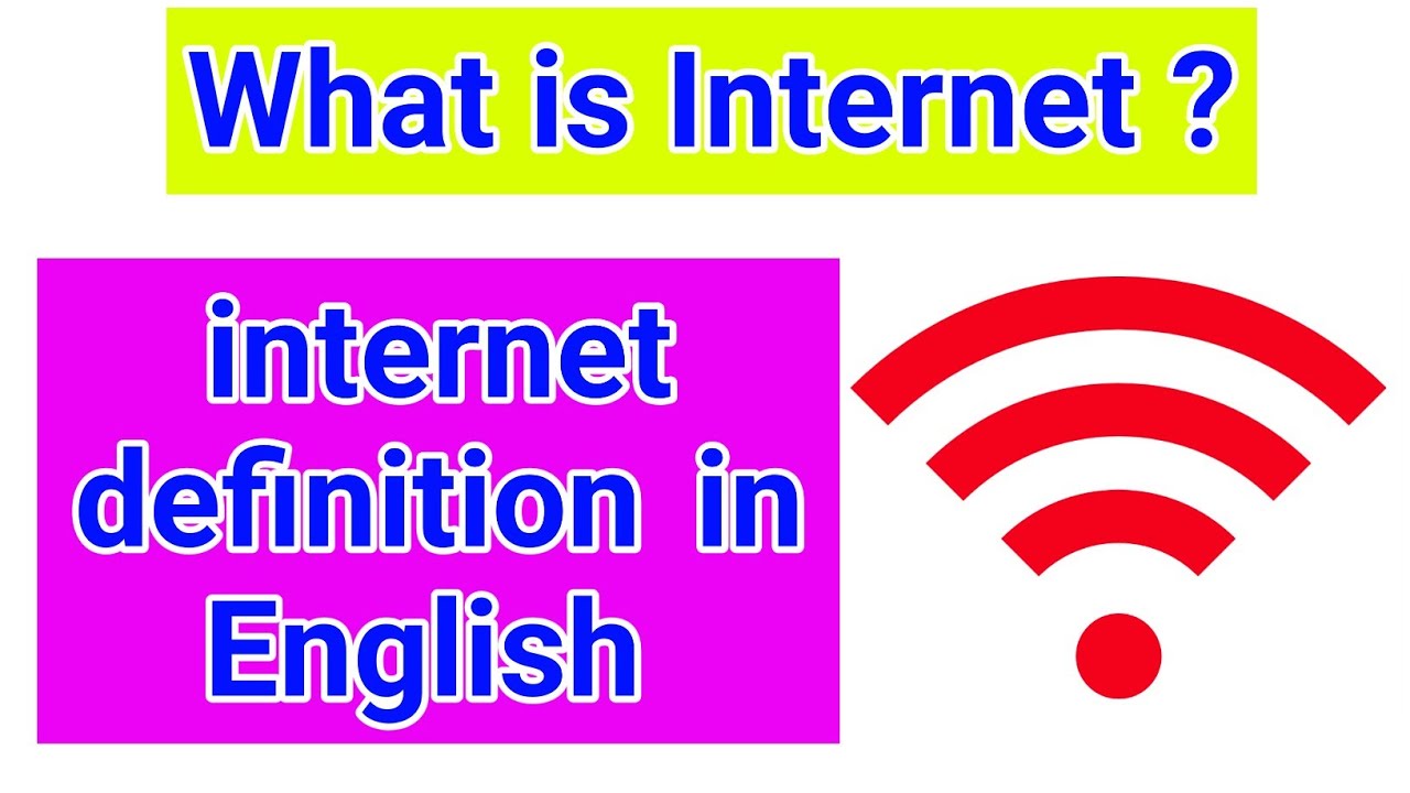 What is Internet ? Internet definition in English || Computer ...