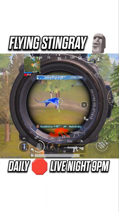 FLYING STINGRAY 😎 #bgmi #shortvideos #pubgmobile #shorts - YouTube