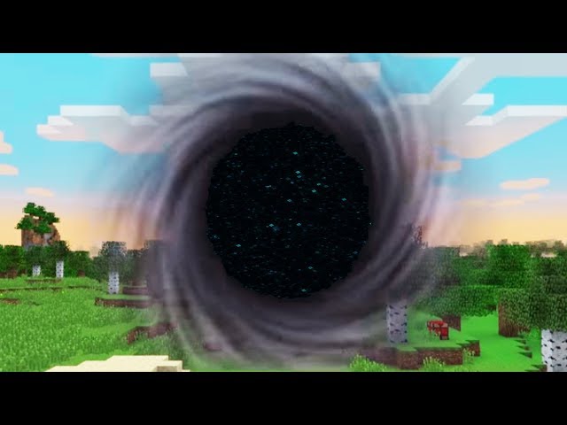 Minecraft Black Hole Minecraft Player Remade Newly Imaged Black Hole,