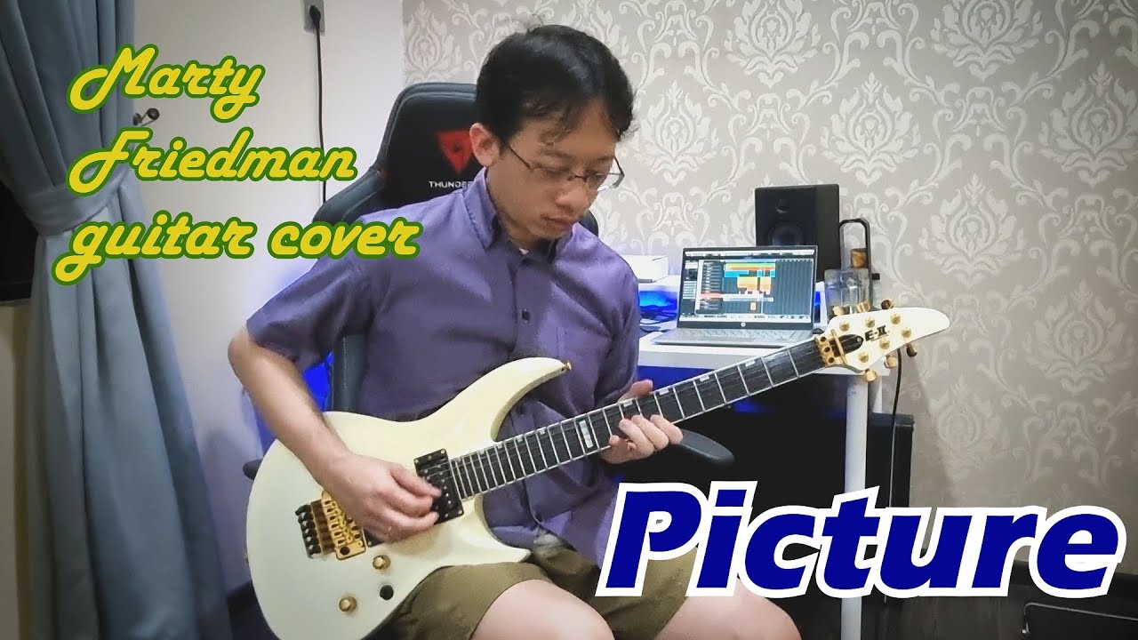 Picture - Marty Friedman Guitar Cover - YouTube