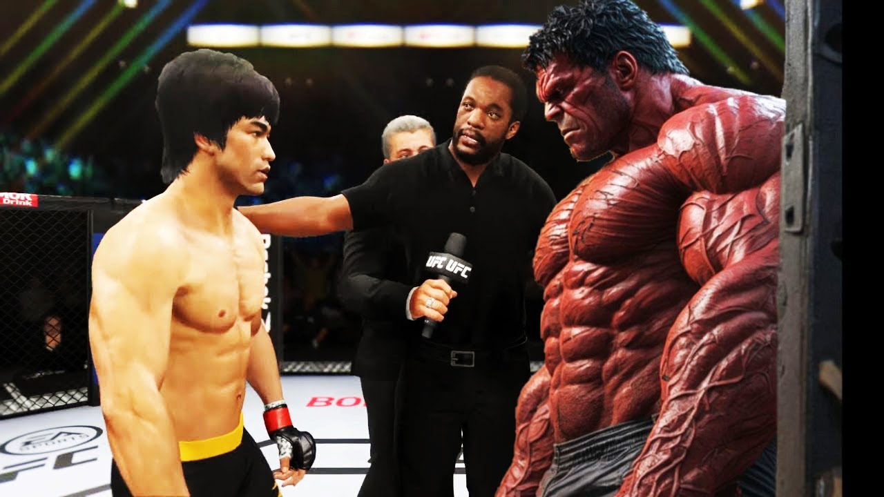 UFC 4 | Bruce Lee vs. Mutant Hulk (EA Sports UFC 4) - YouTube