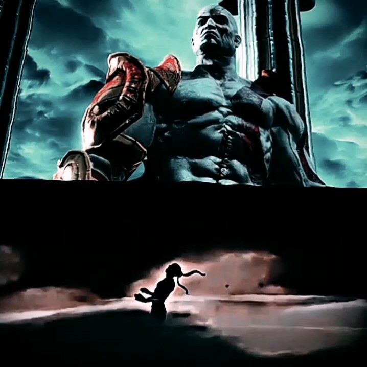 Shadow vs Kratos Very one-sided but realistic | #edit #capcut #debates ...