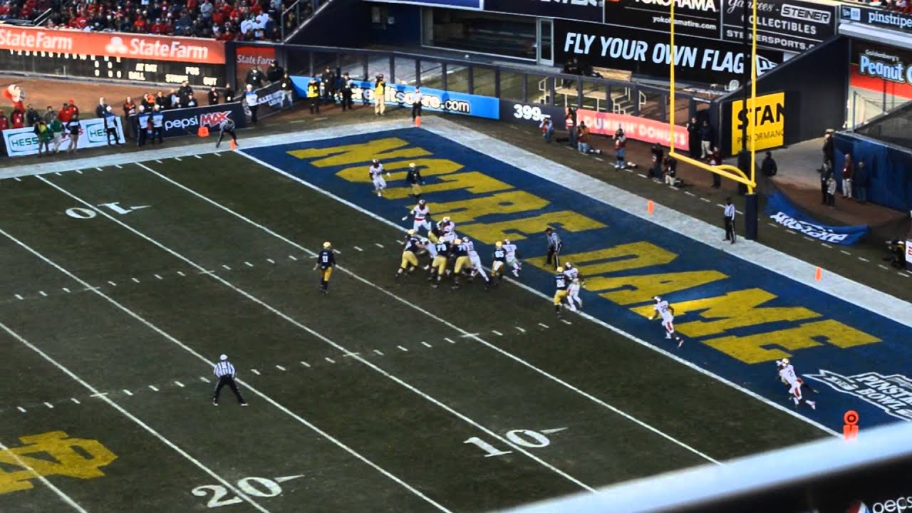 Pinstripe Bowl 2013: Notre Dame vs. Rutgers - YouTube