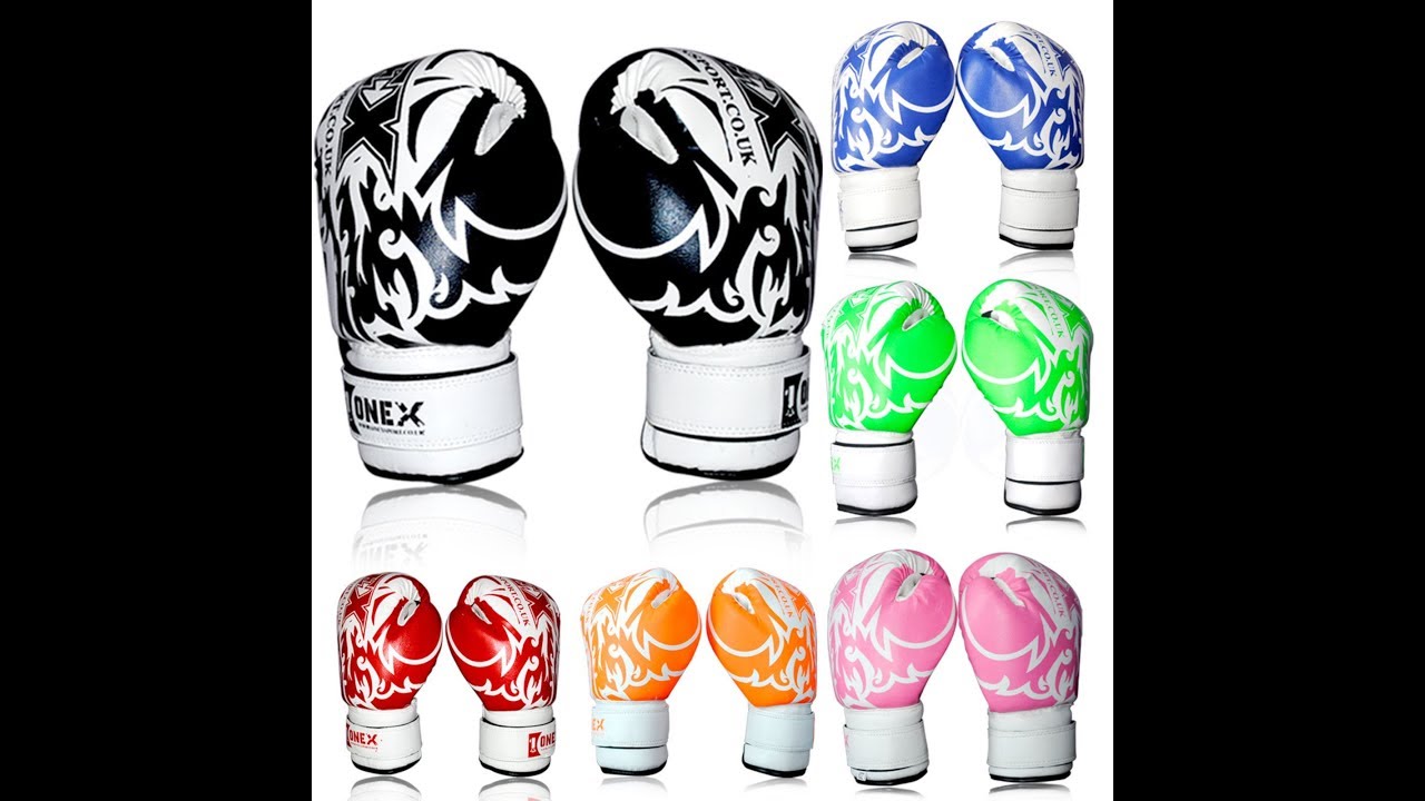 onex sport 6 oz Kid's Boxing Training Gloves - YouTube