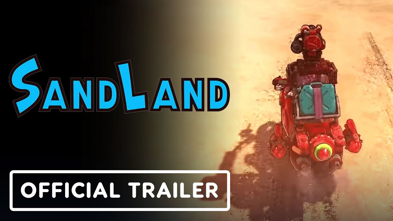 Sand Land - Official Custom Motorcycle Gameplay Trailer - YouTube