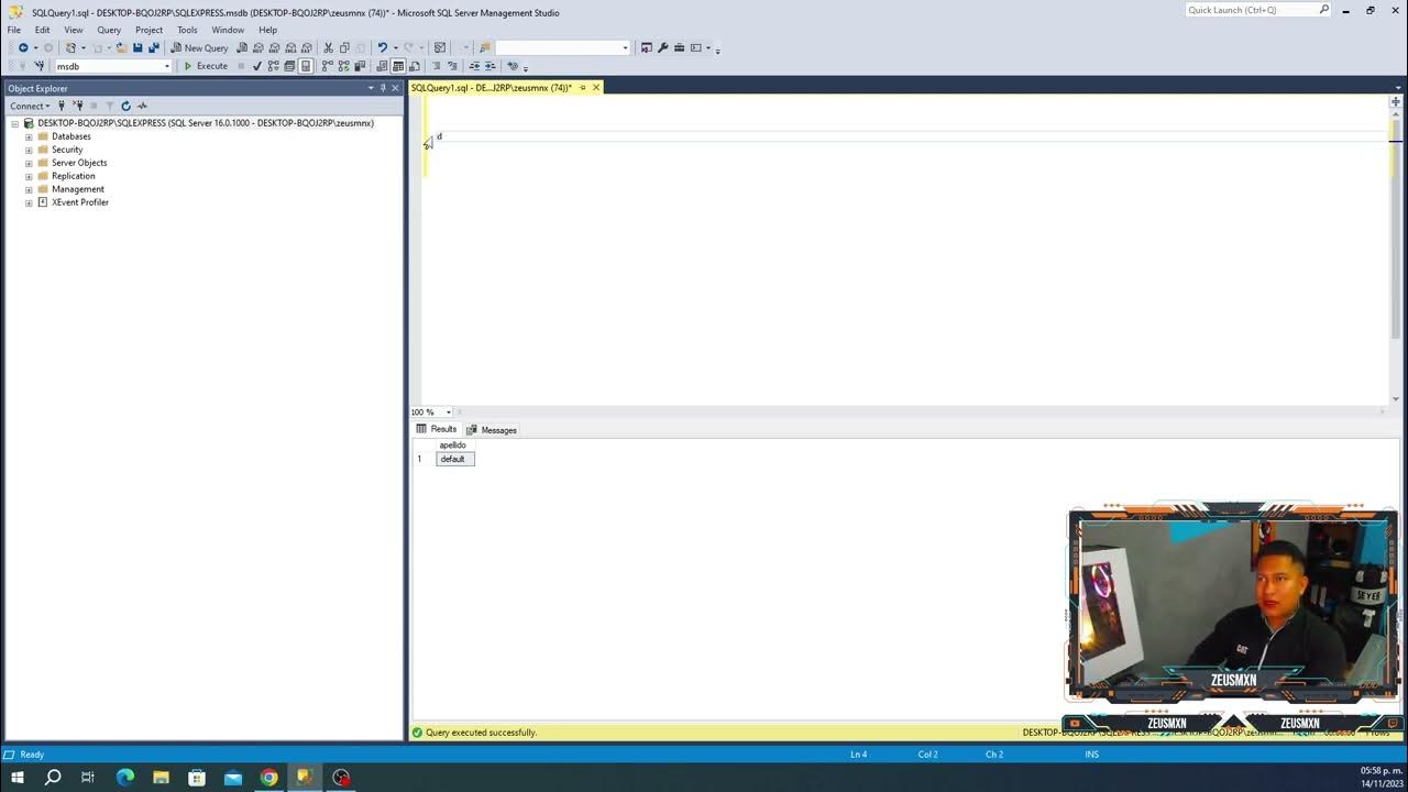 Tablas variables en SQL | variables en sql - YouTube
