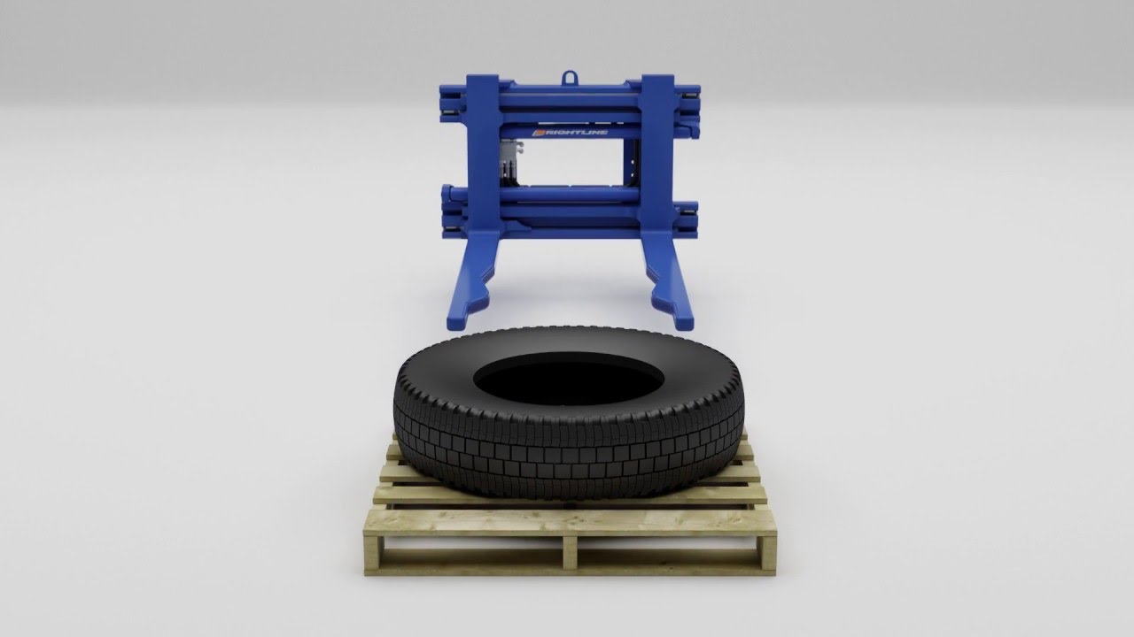 Rightline Equipment - Tire Clamp - YouTube