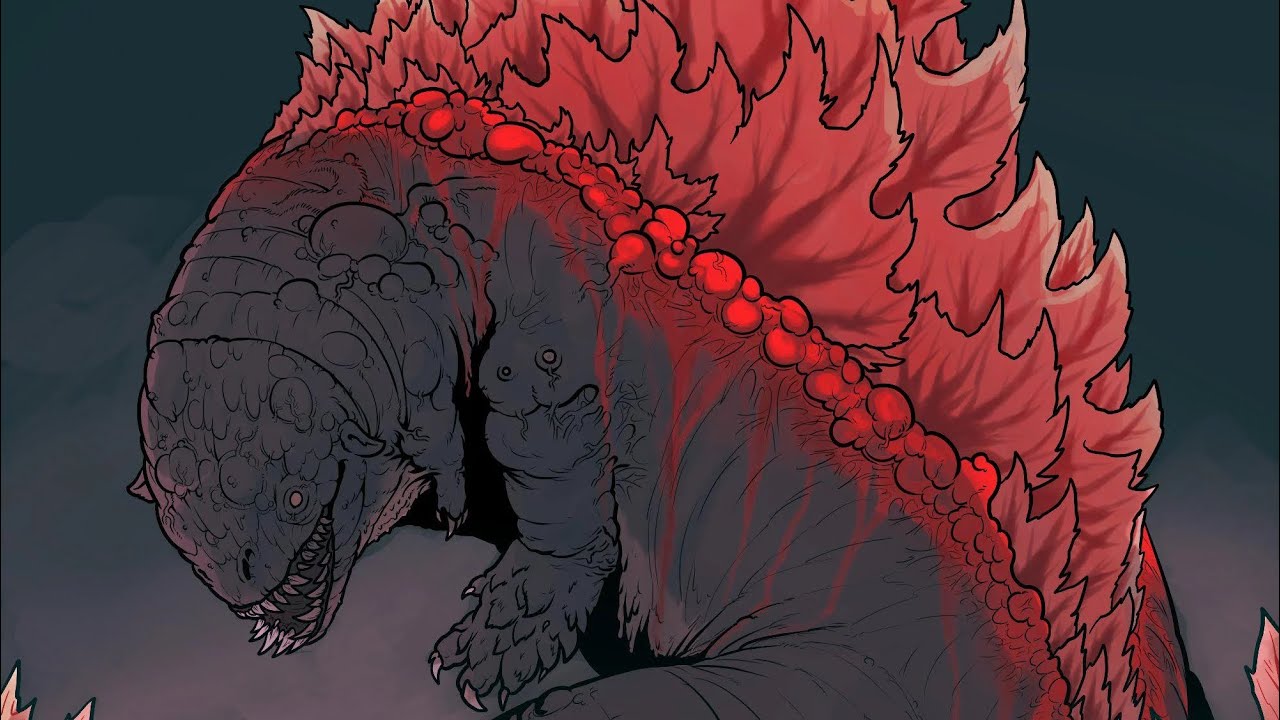 Godzilla Vs The Army WITH SOUND (Godzilla Black Mass by Steel Neck ...