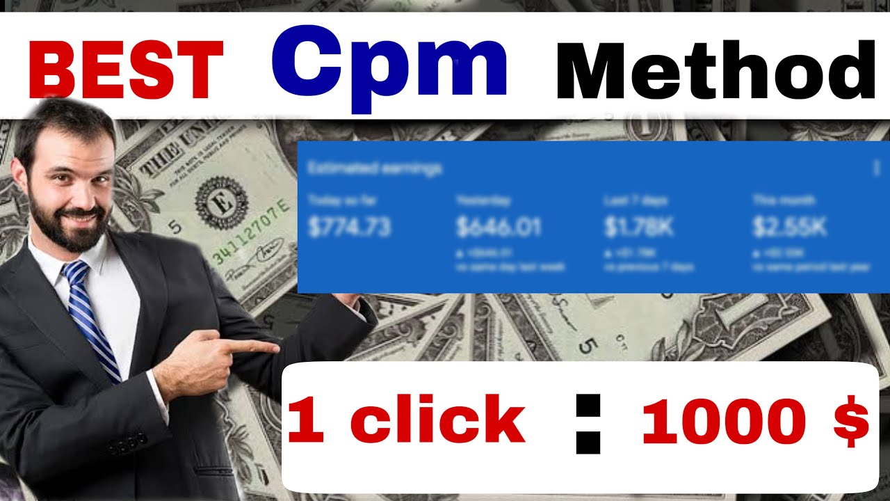 Best cpm method 2023 | high earning courses | cpm work 2023 | - YouTube