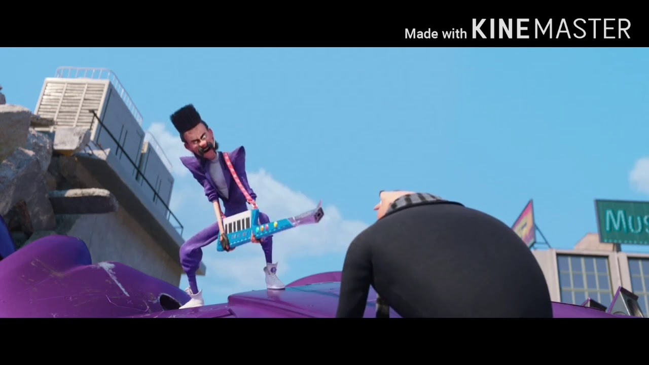 (Despicable Me 3 - 2017) Final fight with Gru and Balthazar Dance Fight ...