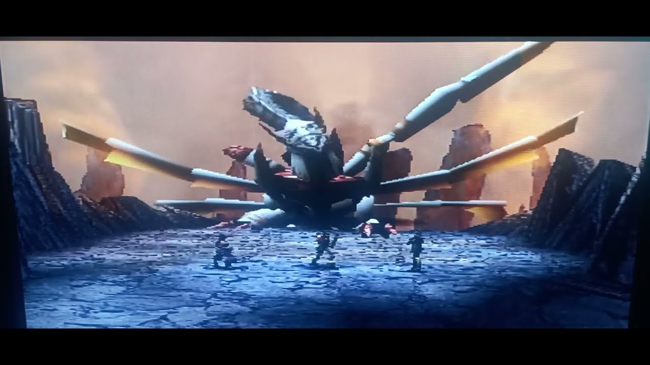 Legend of the dragoon Divine dragon boss - YouTube