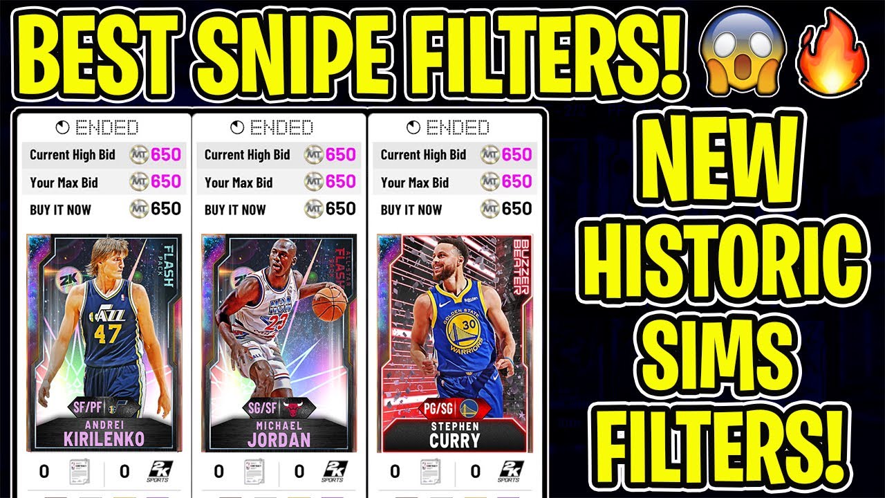 BEST SNIPE FILTERS TO MAKE MILLIONS OF MT FROM HISTORIC SPOTLIGHT SIMS ...