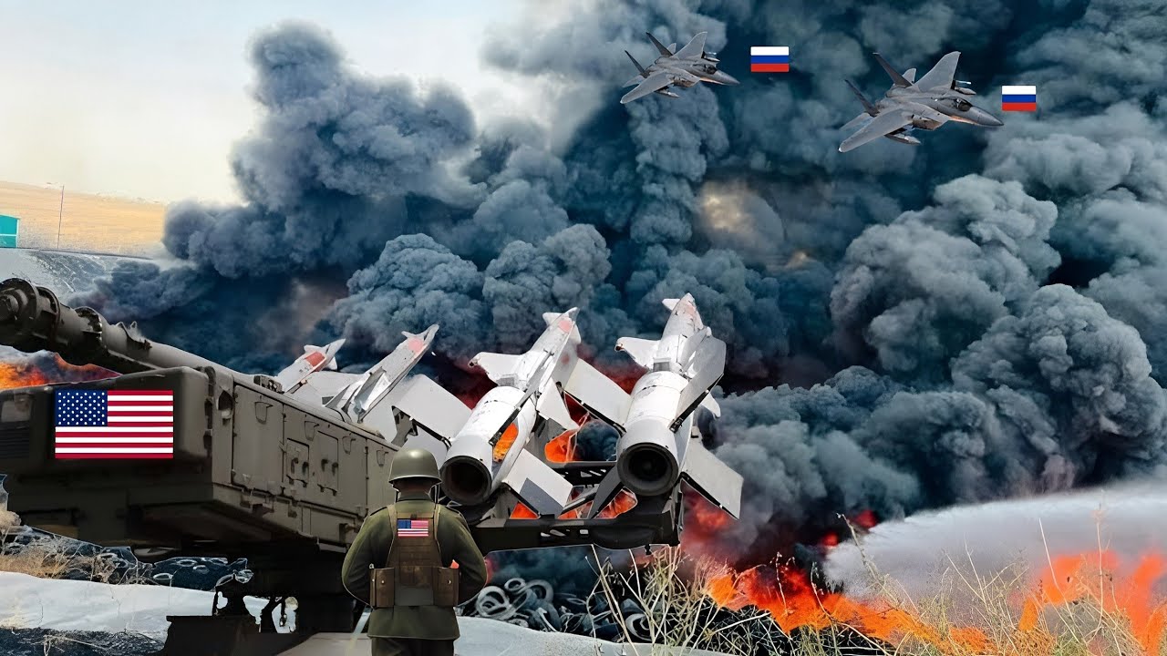 Today! American Stinger Anti-Air Missiles Destroy 250 Russian Fighter ...
