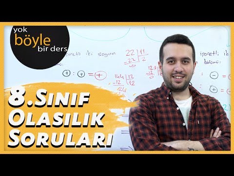 8.Sınıf - Matematik Olasılık Soruları 1/3