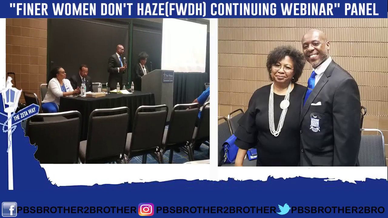 Jean Lamothe Zeta Phi Beta Sorority Boule 2018 Hazing Webinar Panel ...