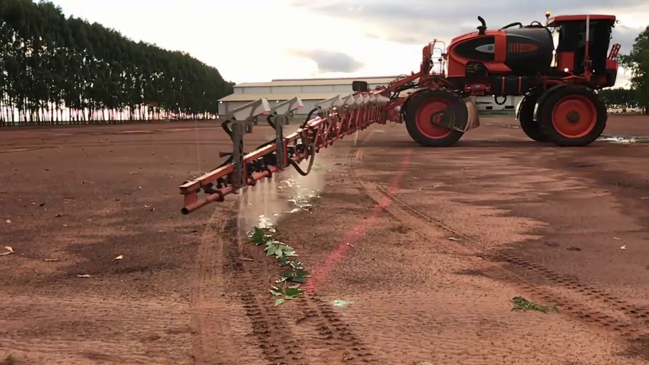 WEEDit Jacto 3030 - Brazil - YouTube