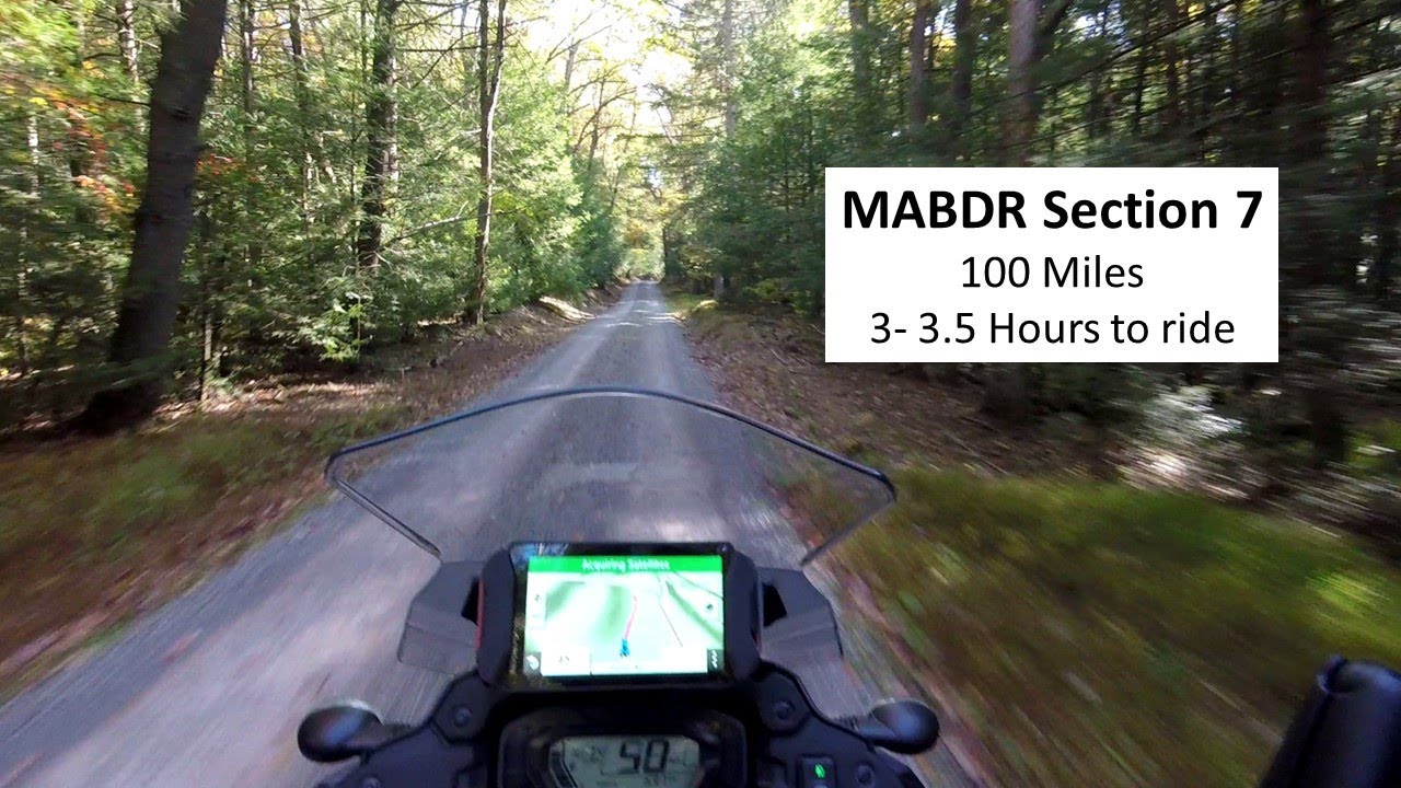 MABDR Section 7 on the KLR650 - YouTube
