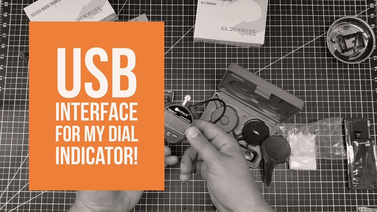 Shop Talk - USB Interface for My Dial Indicator! - YouTube