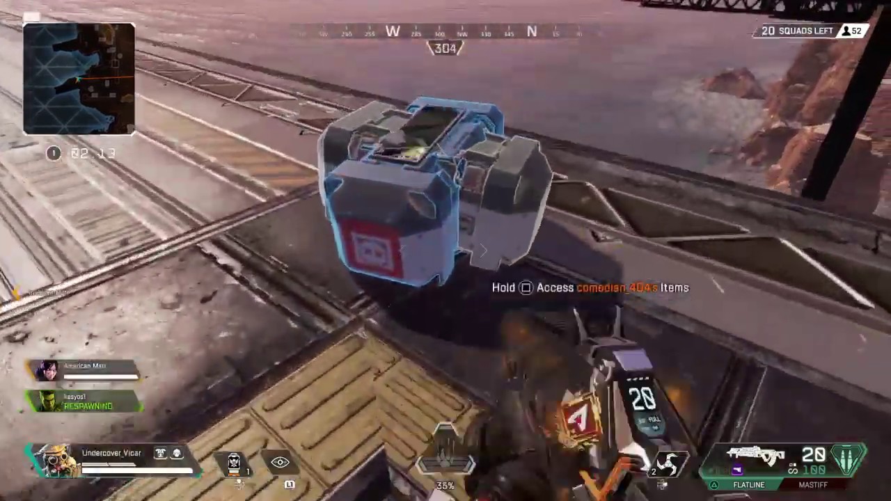 Apex Legends - Crossed Death Boxes - YouTube