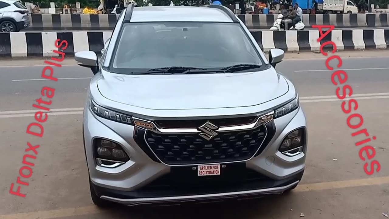 Fronx Delta Plus Silver Colour Genuine Accessories। Fronx Delta Plus ...