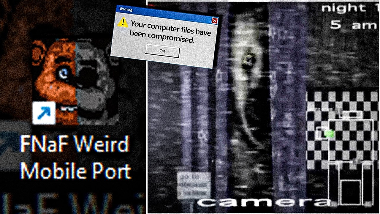 SO I PLAYED THE FNAF RANSOMWARE MOBILE GAME. (BIG mistake) - YouTube