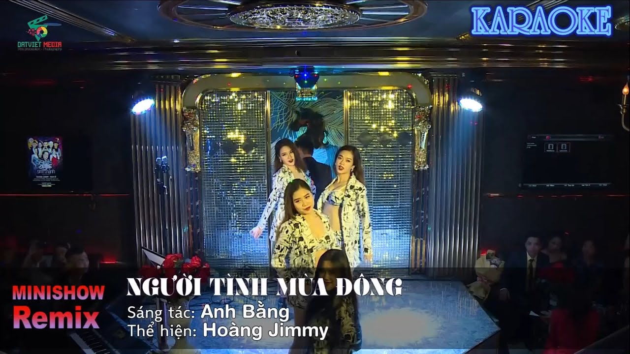 Karaoke - Người Tình Mùa Đông Remix - Hoàng Jimmy - YouTube