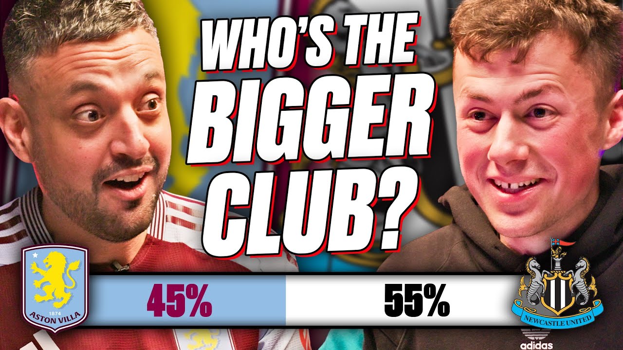 Who Do Premier League Fans Hate Most? Villa vs Newcastle | The Table ...