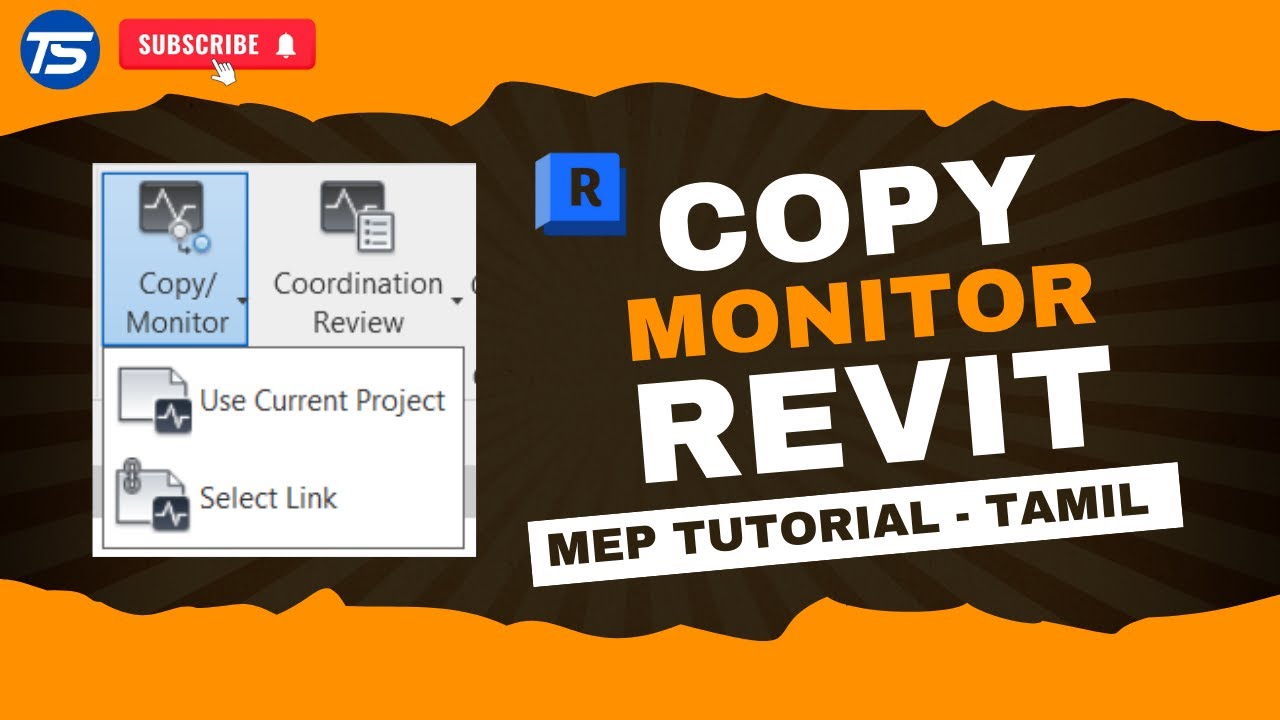 COPY MONITOR_ REVIT MEP TUTORIAL IN TAMIL - Tamil software - YouTube