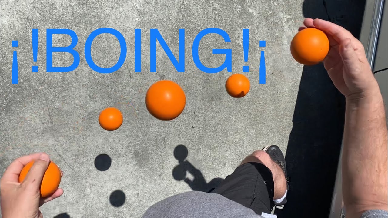 Over The Shoulder Juggling 5 And 6 Balls - YouTube