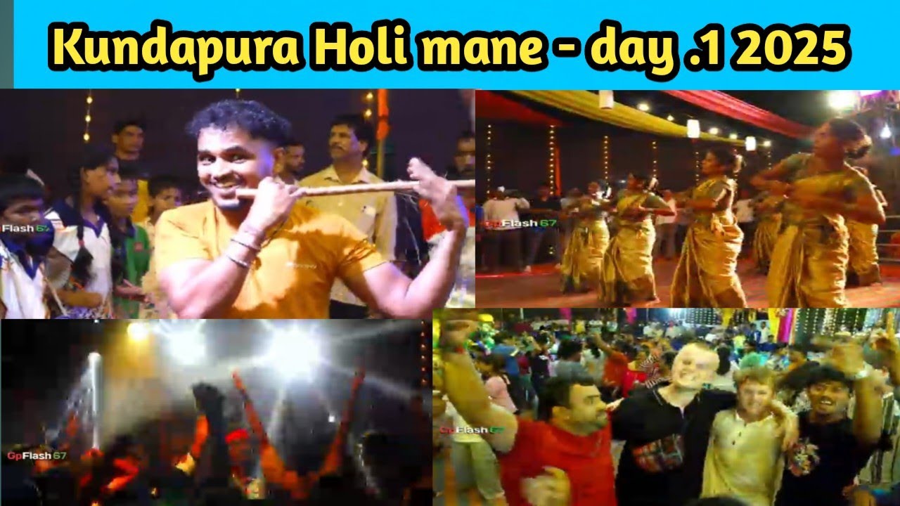 Kundapura Holi mane - day .1 /Holi -2025 - YouTube