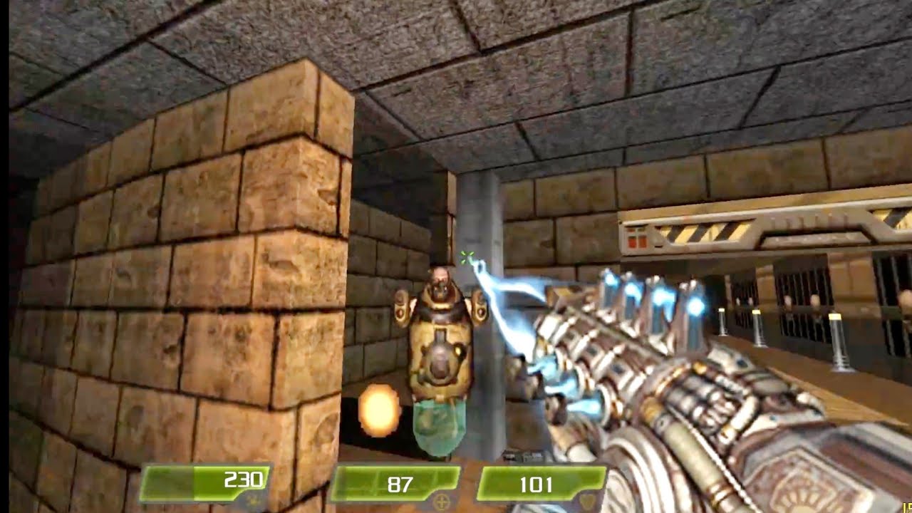 Quake 4 weapons rip (Vol5) Akeldama: Map 07 Carnage Facility - YouTube