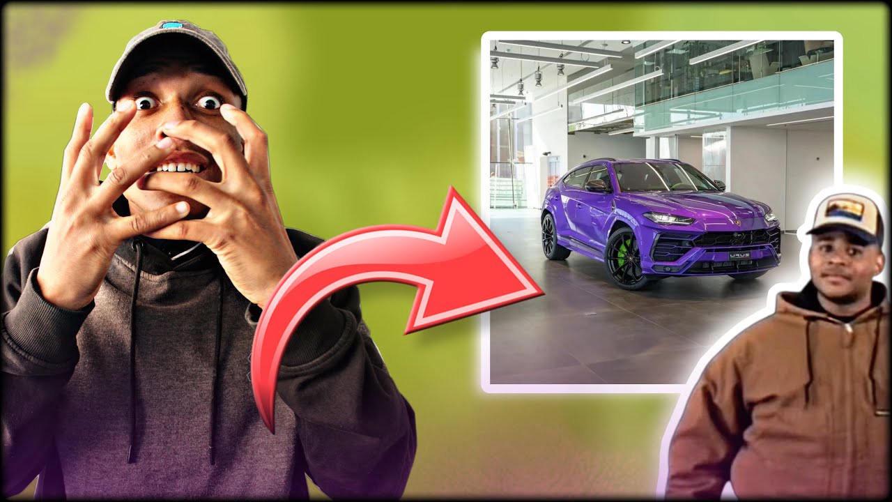 🔥REACTING TO FANUM'S INSANE NEW LAMBORGHINI URUS!! 🚗💨 | Purple Wide ...