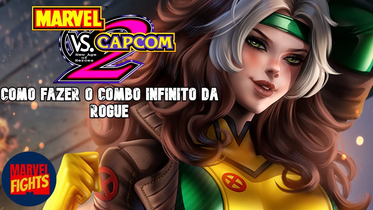 Tutorial - Como fazer o Combo Infinito da Rogue no Marvel Vs. Capcom 2 ...