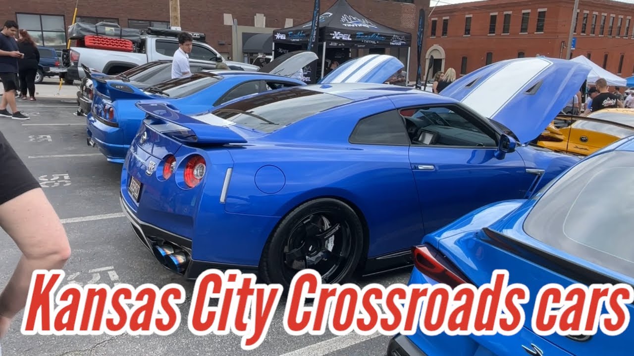 Kansas City Crossroad cars, Car show! - YouTube