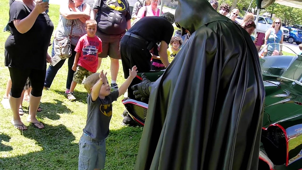 Batman Visits North Carroll Library - YouTube